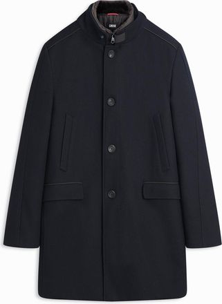 Cinque Strukturierter Kurzmantel mit Kunstfell-Steppblende in