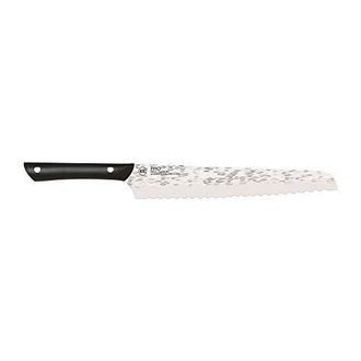 Kai Messer K&uuml;chenmesser, NSF-zertifiziertes japanisches Besteck, Griff komplett 9 Inch Brot - 22,9 cm, Silber