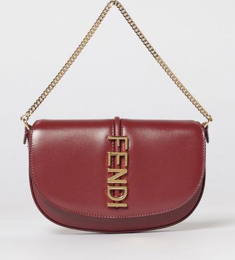 Fendi Sac Port&eacute; &eacute;paule FENDI Femme couleur Bordeaux