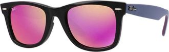 Ray-Ban Femme, Accessoires, Gris, Taille: ONE Size Wayfarer Lunettes de soleil