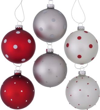 Boltze Clara Weihnachtskugel 8cm Sortiert (1 St&uuml;ck)