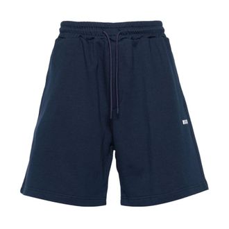 Msgm Blaue Denimshorts - - Shorts - Herren - Blau - S