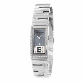 Laura Biagiotti Femme, Accessoires, Gris, Taille: ONE Size Montre Femme en Acier Inoxydable Argent