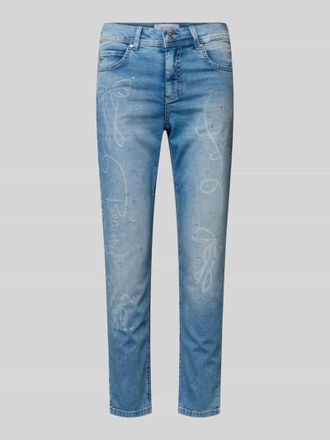 Angels Slim Fit Jeans mit Strasssteinbesatz Modell Ornella Beauty