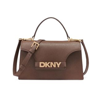 DKNY Dkny, Femme, Sacs, Brun, Taille: ONE Size Sac &agrave; main &agrave; rabat magn&eacute;tique