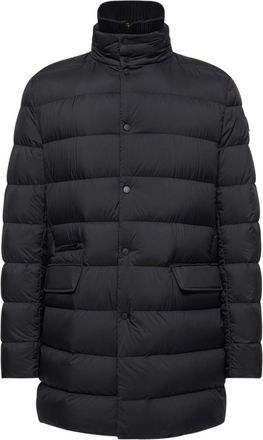 Moncler Moncler Doudoune Longue &Agrave; Capuche Lencoise, Homme, Bleu, Taille: 0