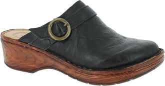 Andrea Conti Mules pour Femme, Noir, 36 EU