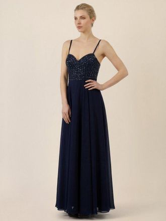 Apart Abendkleid mit Pailletten-Bustier