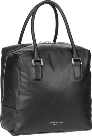 Liebeskind BERLIN 3D Leather Kayla Satchel M Black