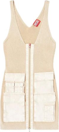 Diesel Femme, Robes, Beige, Taille: 38 FR M-Gabrielle Dress