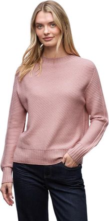 Street One Damen 3017074 Strukturpullover, Powder pink Mel, 44