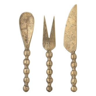 Bloomingville Ustensiles &agrave; fromage Haolin - Set de 3 Bloomingville