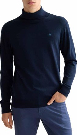 Scotch & Soda Herren Soft Knit Regular Fit Crew Neck Crewneck Pullover, Insignia Blue 410, XL