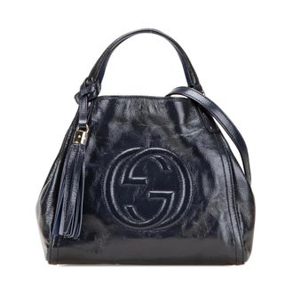 Gucci Sac cabas &eacute;l&eacute;gant Pre-owned - Femme - Pre-owned - Bleu - Taille: ONE Size