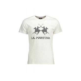 La Martina Moreno T-shirt - - Tops - Herren - Wei&szlig; - L
