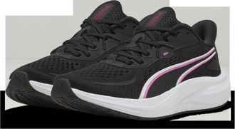 Puma Puma Skyrocket Lite Adult Unisex Stra&szlig;en-Laufschuh, 2 Black-Berry- White-PINK Pixel, 48