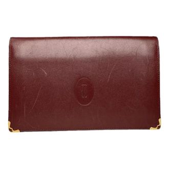 Cartier Pochette Vintage Pre-owned - Femme - Pre-owned - Rouge - Taille: ONE Size