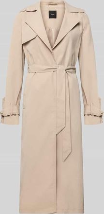 Zero Trenchcoat mit Reverskragen und Bindeg&uuml;rtel
