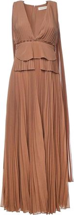 Zimmermann Jupe Midi - Marron
