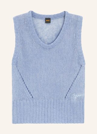 HUGO BOSS Pullunder Frignac blau
