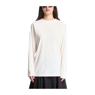 Yohji Yamamoto Baumwoll-T-Shirt - - Tops - Herren - Wei&szlig; - S