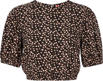 Mymo Bluse Frauen schwarz-wei&szlig;