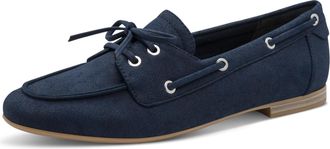 Marco Tozzi Marco Tozzi Damen Oxford weiches Feel Me Fu&szlig;bett weiches Innenfutter Synthetisch, blau (Navy), 42 EU
