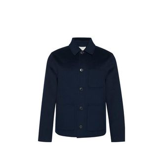 Calvin Klein Blouson col classique en laine m&eacute;lang&eacute;e