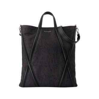 Alexander McQueen Medusa Service Plate - - Bags - Herren - Schwarzk - ONE SIZE