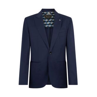 Billionaire Boys Club Lapel Blazer - - Suits - Herren - Blau - 2XL