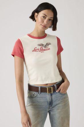 Levi's Graphic Essential Sporty Tee - Damen - Wei&szlig; / Wei&szlig;