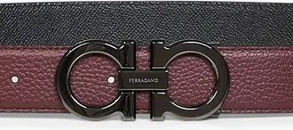 Ferragamo Gancini Reversible Belt - Black