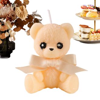 Generico B&auml;r-Kerzen f&uuml;r M&auml;dchen | nat&uuml;rliche Dekoration mit Duft und &Auml;sthetik | Gef&auml;lligkeiten f&uuml;r B&auml;renpartys - f&uuml;r Ecken, Schreibtische, Tische, Regale f&uuml;r d