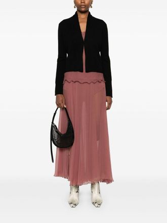 Guest In Residence Cashmere Knit Cardigan - Black