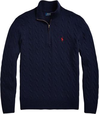 Ralph Lauren Herren, Strickwaren, Blau, LGröße