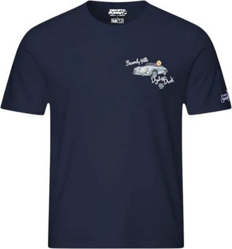 MC2 Saint Barth Homme, Tops, Bleu, Taille: S T-Chemises