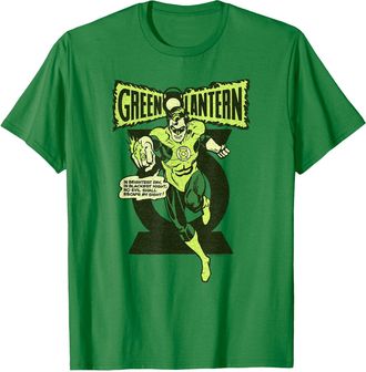 DC Comics Green Lantern Retro Oath T Shirt T-Shirt