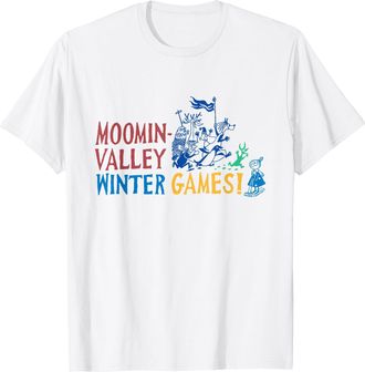 Moomin Mymble & Co Color Moominvalley Winterspiele! Sport T-Shirt