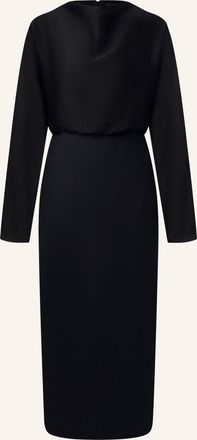 Windsor Windsor. Kleid Im Materialmix schwarz