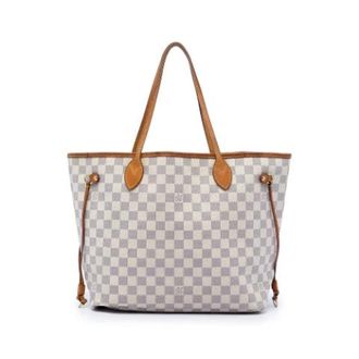 Louis Vuitton Sac Neverfull MM Pre-owned - Femme - Pre-owned - Blanc - Taille: ONE Size