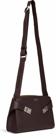 Ferragamo Hug Shoulder Bag - Brown