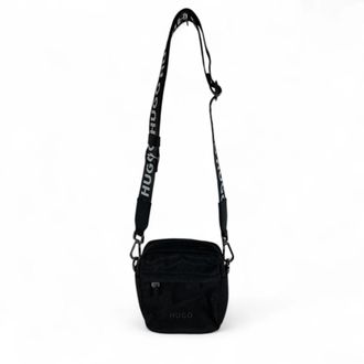 HUGO BOSS Schwarze Reporter-Tasche mit Rei&szlig;verschluss - - Bags - Damen - Schwarzk - ONE SIZE