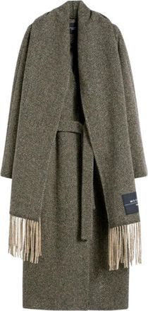 Max Mara Femme, Manteaux, Vert, Taille: 32 FR Zenica Coat