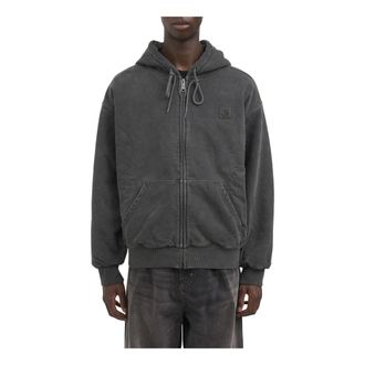 Carhartt Work in Progress Hooded Vista Jacket - - Sweatshirts & Hoodies - Herren - Grau - S