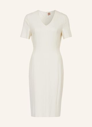 HUGO BOSS Etuikleid Damaisa weiss