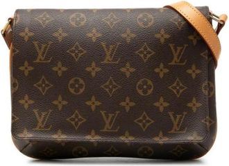Louis Vuitton Pre-owned Toile sacs-louis-vuitton - Femme - Pre-owned - Brun - Taille: ONE Size