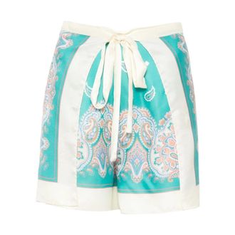 Pinko Pinko, Femme, Maillots de bain, Multicolore, Taille: ONE Size Merengue Pareo Beach Shorts