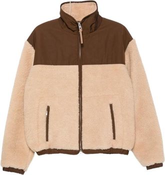 Ami Hjk942Pl0114 Zipped Jacket - - Jackets - Herren - Braun - L