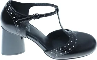 Jeannot Femme, Chaussures, Noir, Taille: 38 EU Sandales à Talons Hauts 551