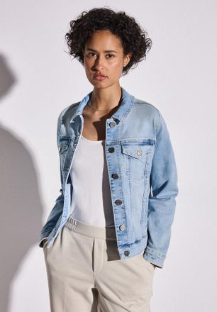 Street One Jeansjacke aus Baumwolle mit Stretchanteil